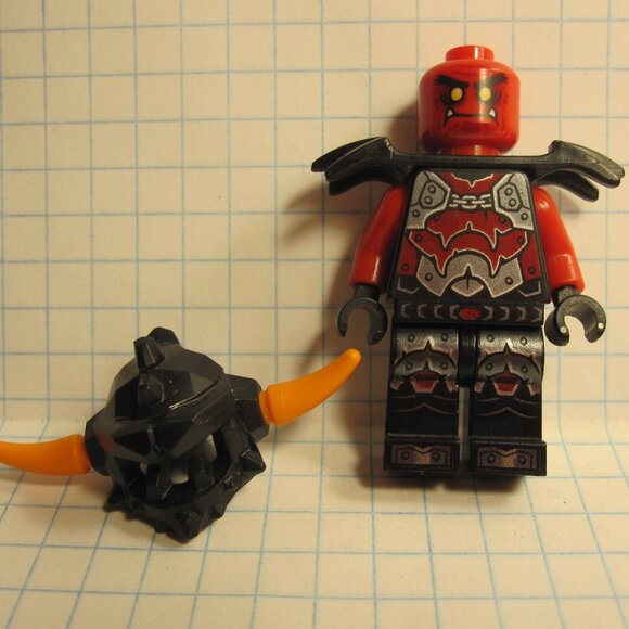 Lego | Toys | Lego Minifigure Nex05 Nexo Knights Ash Attacker W Orange ...